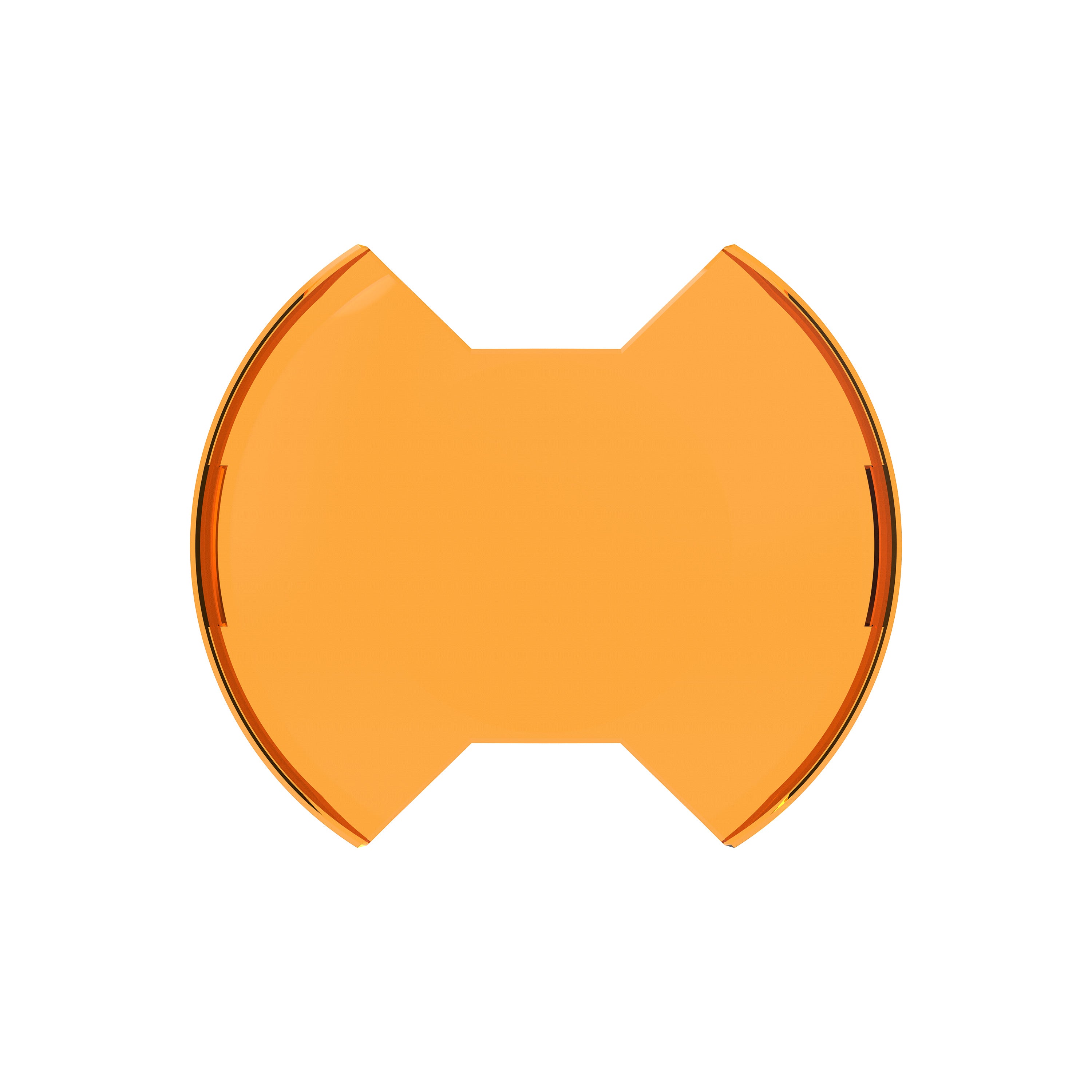 KC HiLites SlimLite® 8" LED - Light Shield - Amber Headlight Cover